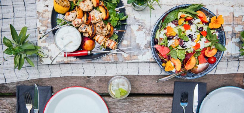 A vibrant end of summer feast - Simple Bites